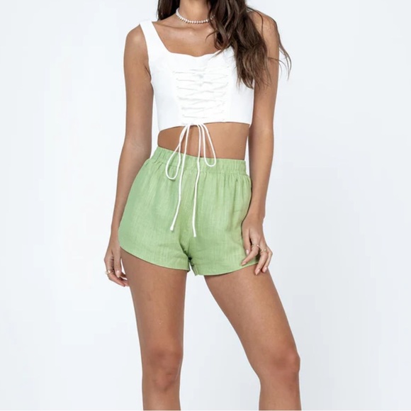 Princess Polly | Tops | Nwt Princess Polly Holland White Top | Poshmark